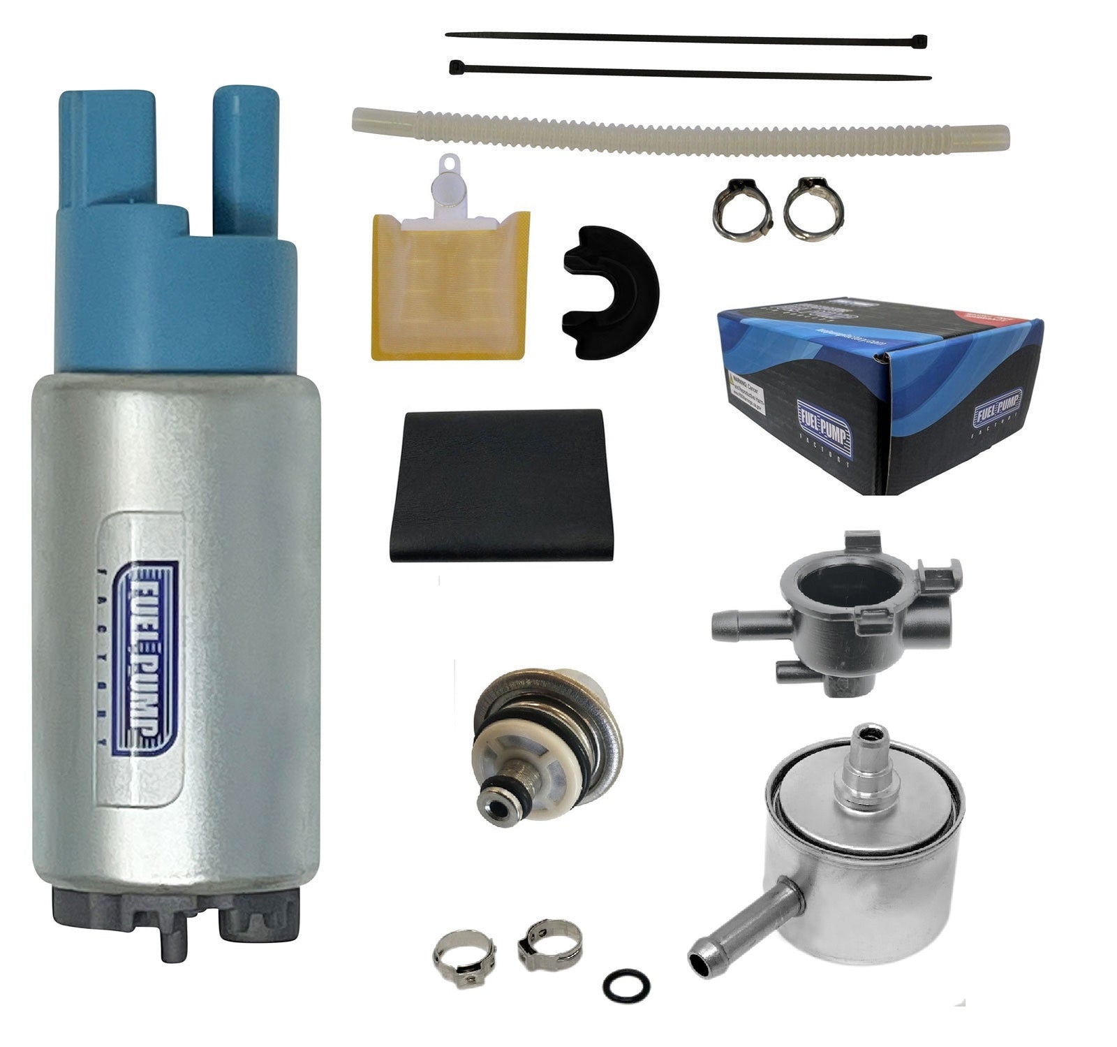 Fuel Pump W/Regulator, Housing For 01-07 Harley Davidson Softail Deuce ...